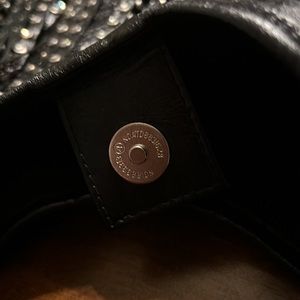 Kippys | Bags | Kippys Authentic Black Leather Fringe Purse With ...